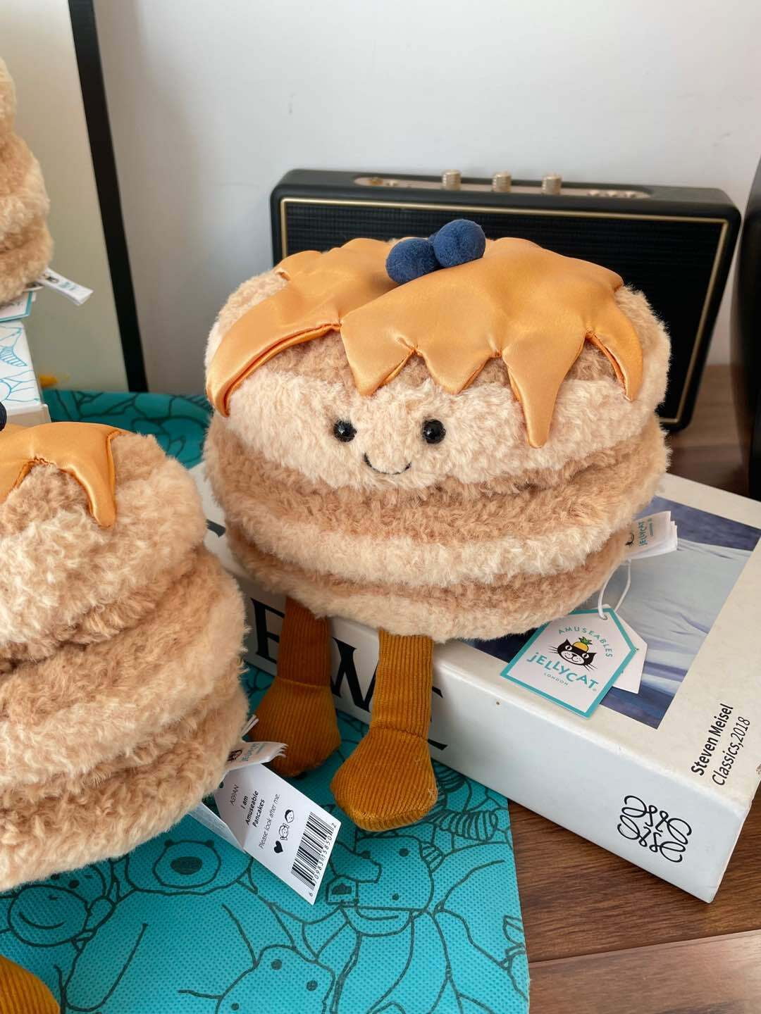 Jellycat Amusable Fran Pancakes Stuffed Animals, Medium 5.12 inches ...