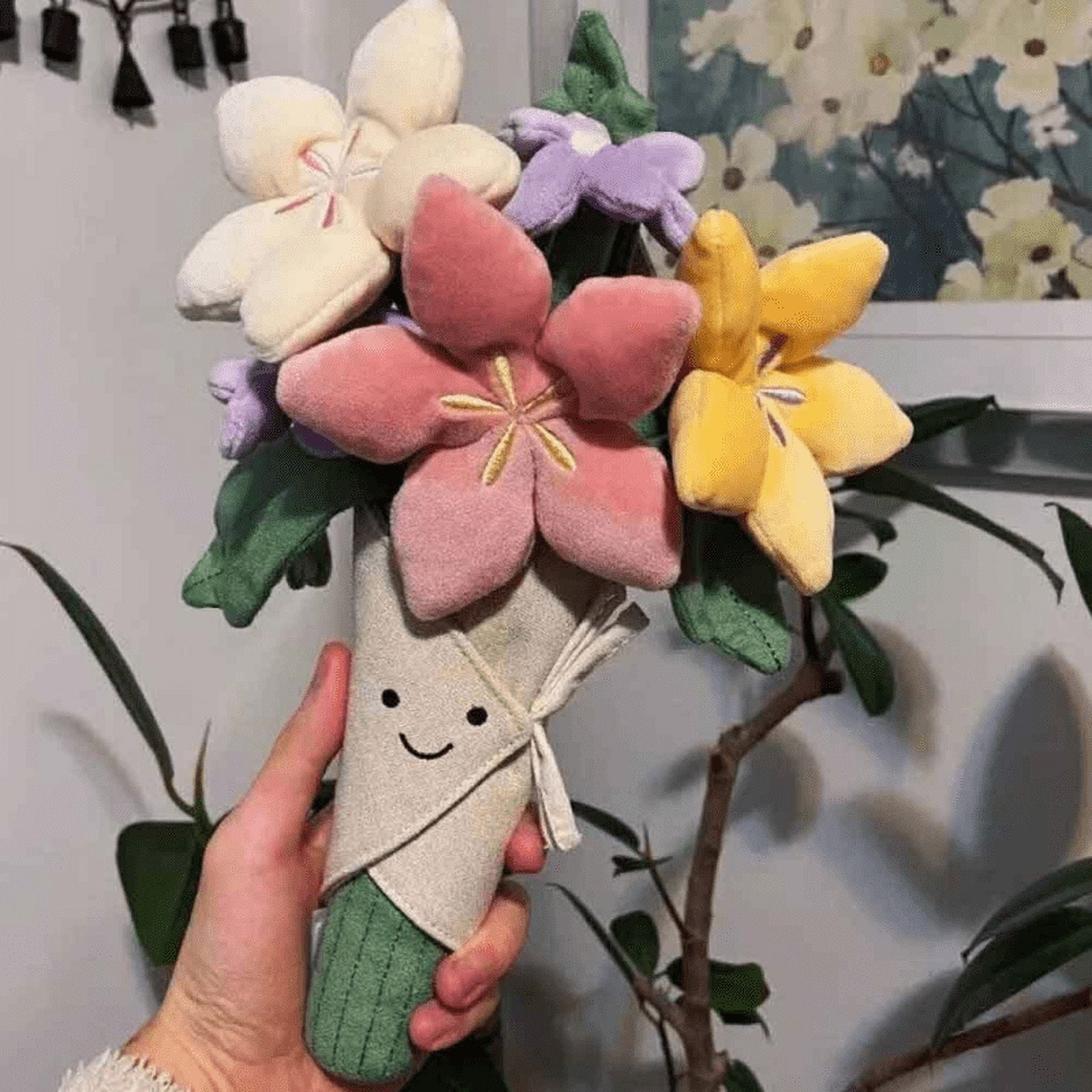 Jellycat Amuseable Bouquet Of Flower Stuffed Toy Kid Gift Plush Stuffed ...