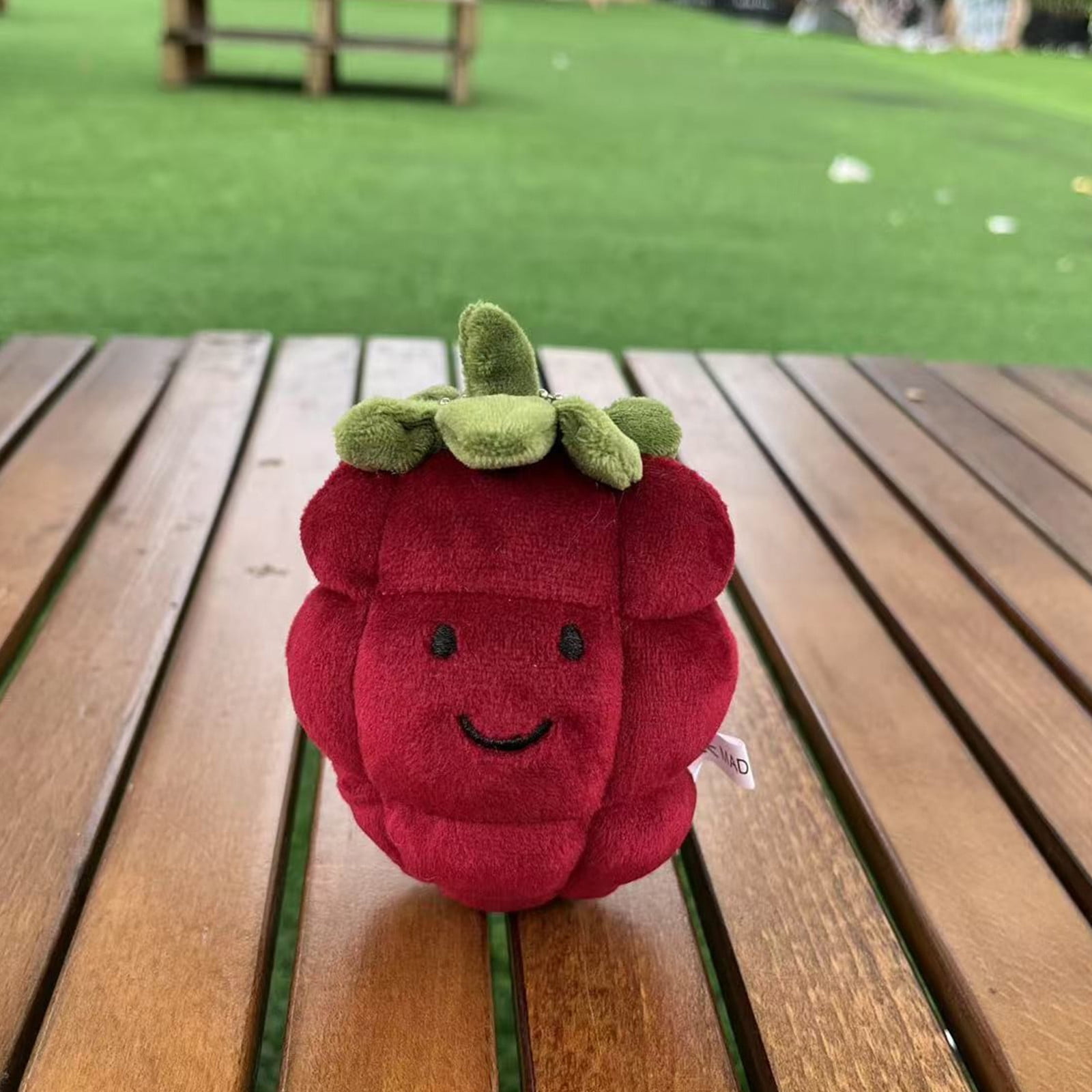 Jellycat Amuseable Raspberry Plush Toy, 3.15" Jellycats Fluffy Stuffed ...