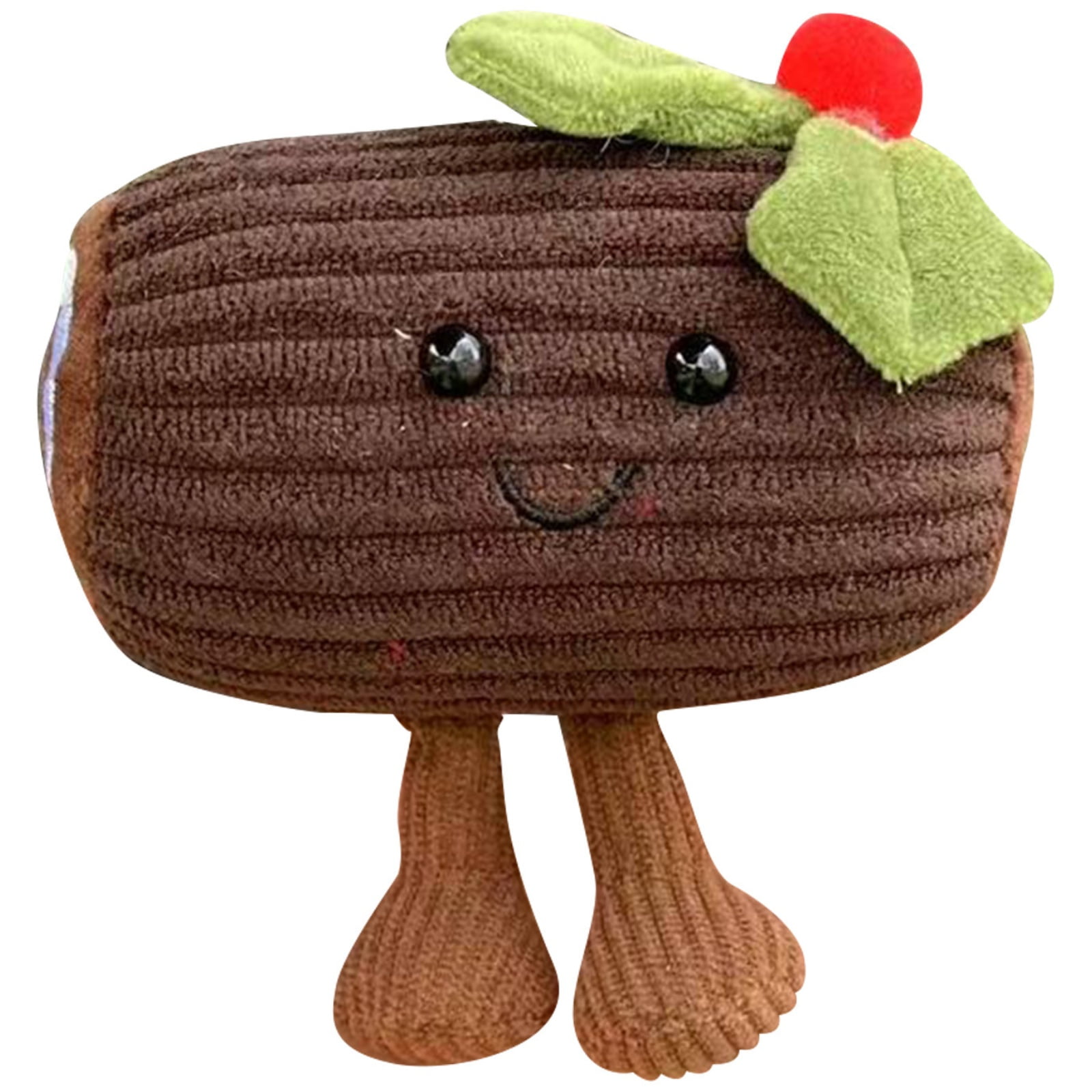 Jellycat Amuseable Yule Log Cake Stuffed Animal, 4.7 inches - Cake and ...