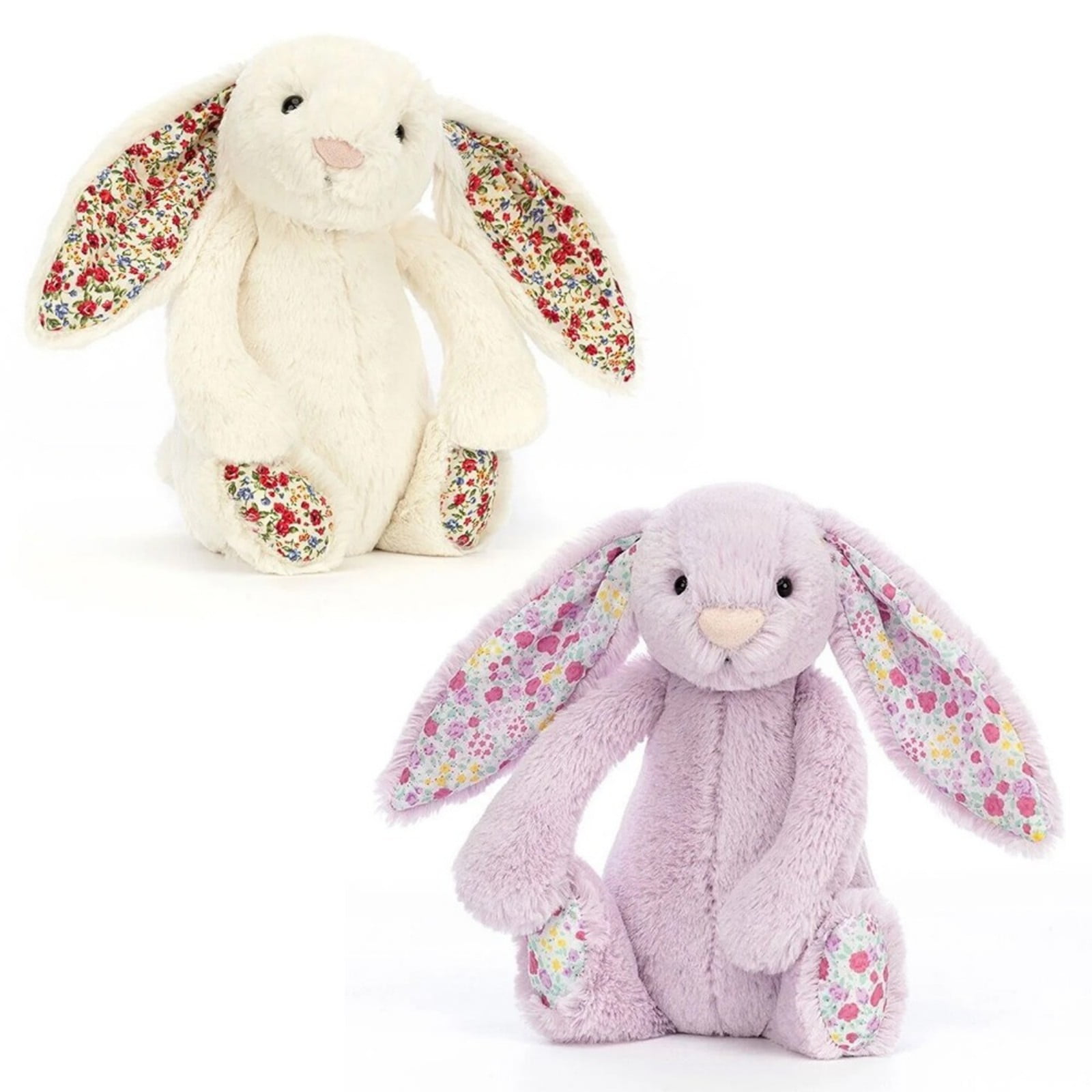 Jellycat Amuseables 8.8" Blossom Long Ear Bunny Rabbit Stuffed Animal ...