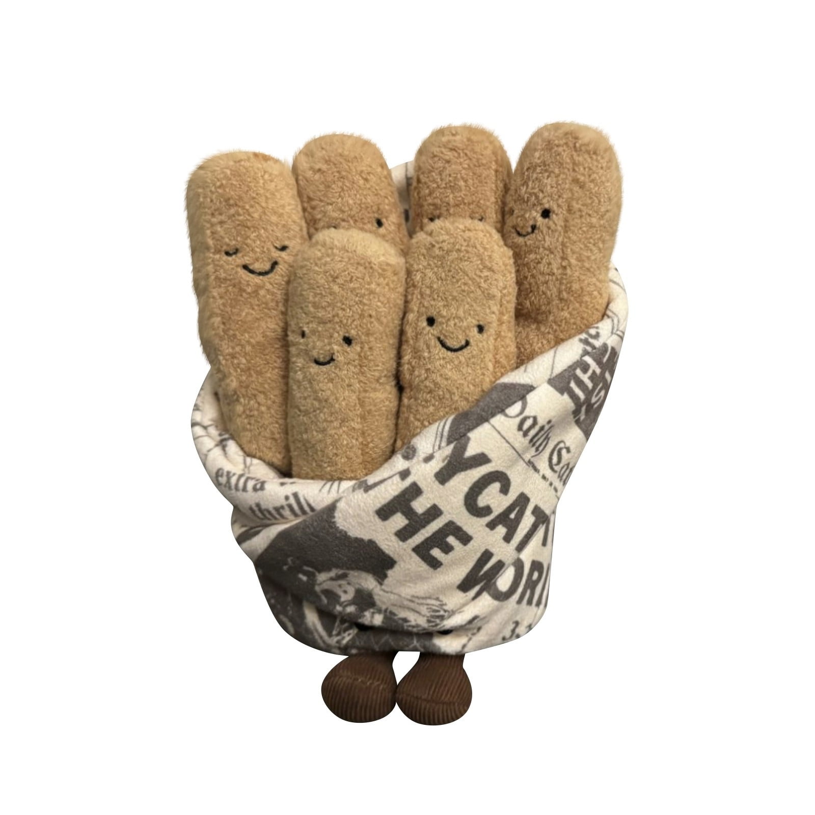 Jellycat Amuseables Baguette Style Plush Stuffed Toy Pillow Decor, Soft ...