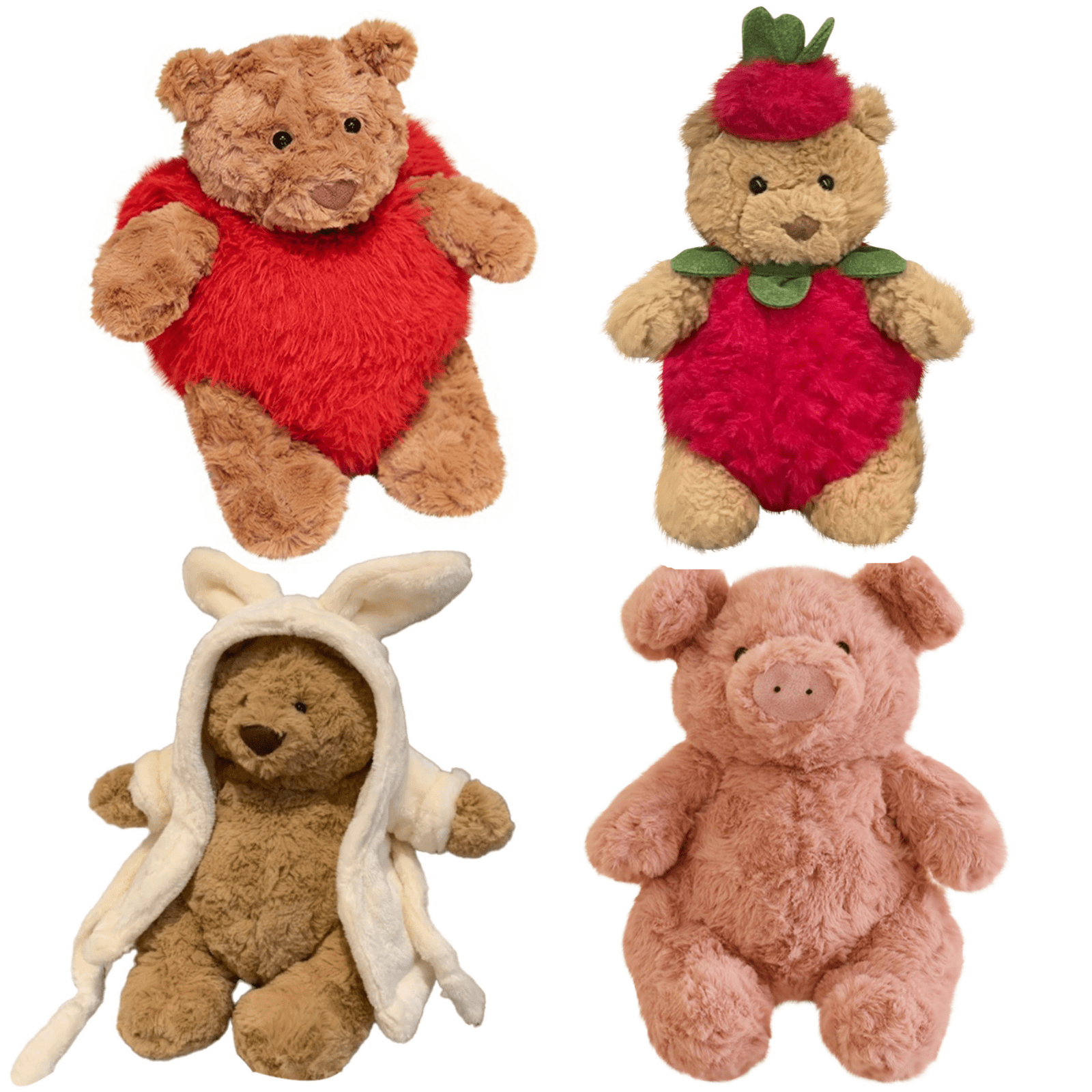 Jellycat Amuseables Bartholomew Bear 'Heartthrob' Valentine's Day Gift ...