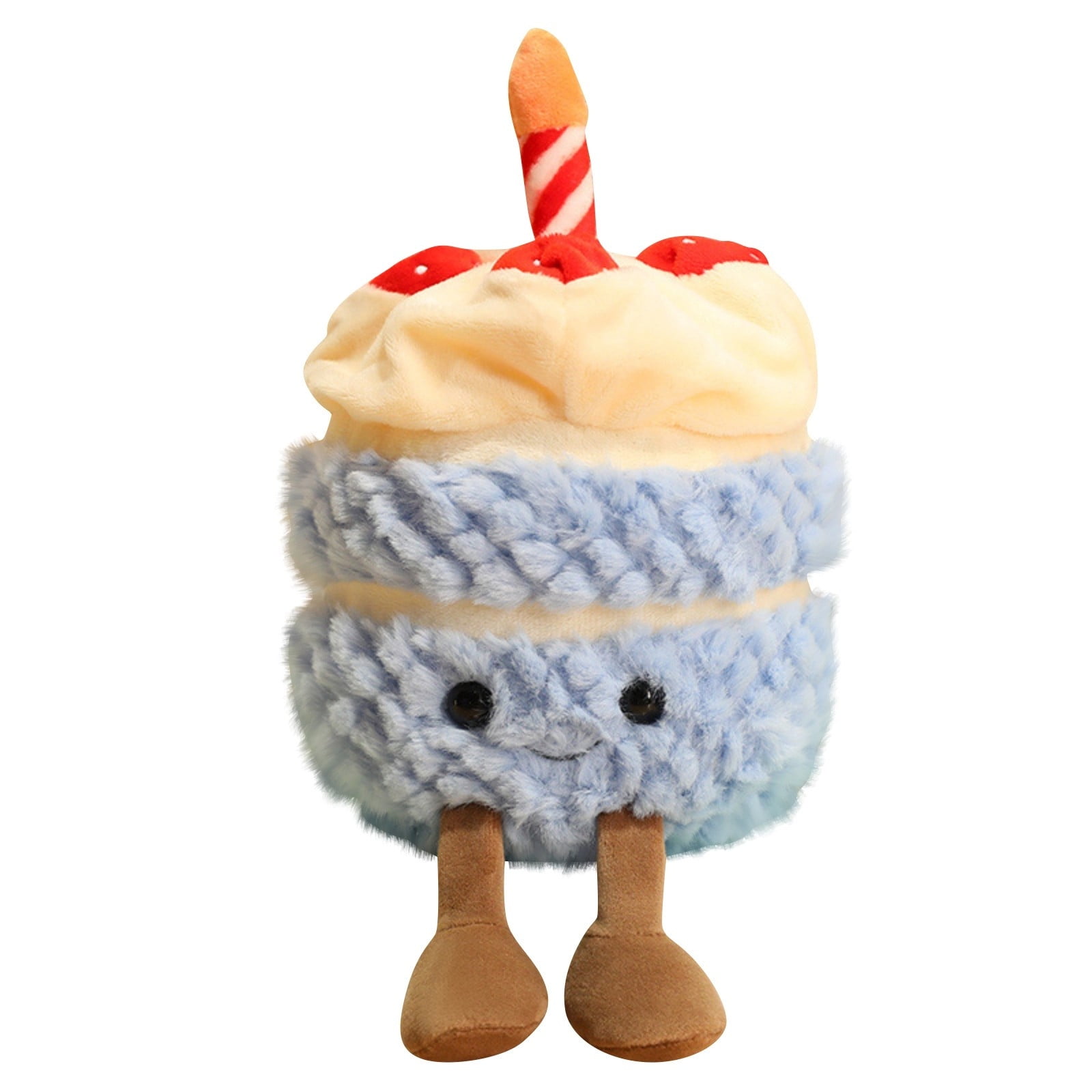 𝘑𝘦𝘭𝘭𝘺𝘤𝘢𝘵 Amuseables Birthday Cake Plush Toy with Smiling Face and Legs ...