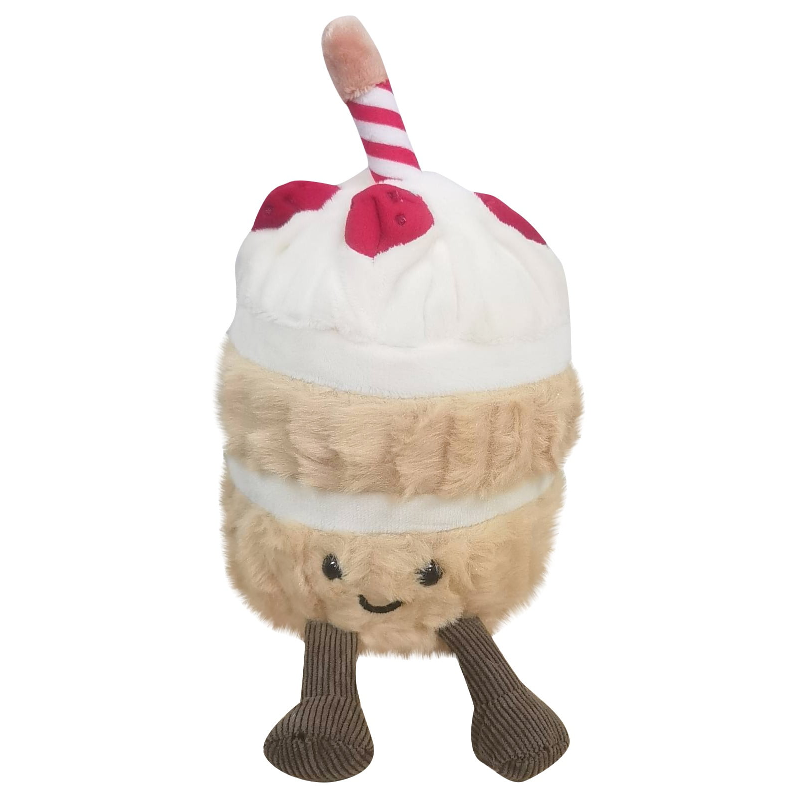 Jellycat Amuseables Birthday Cake Plush Toy - Soft 8-Inch Stuffed ...