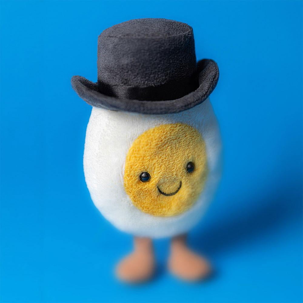 Jellycat Amuseables Boiled Egg Groom Plush Toy, Soft Stuffed Animal ...