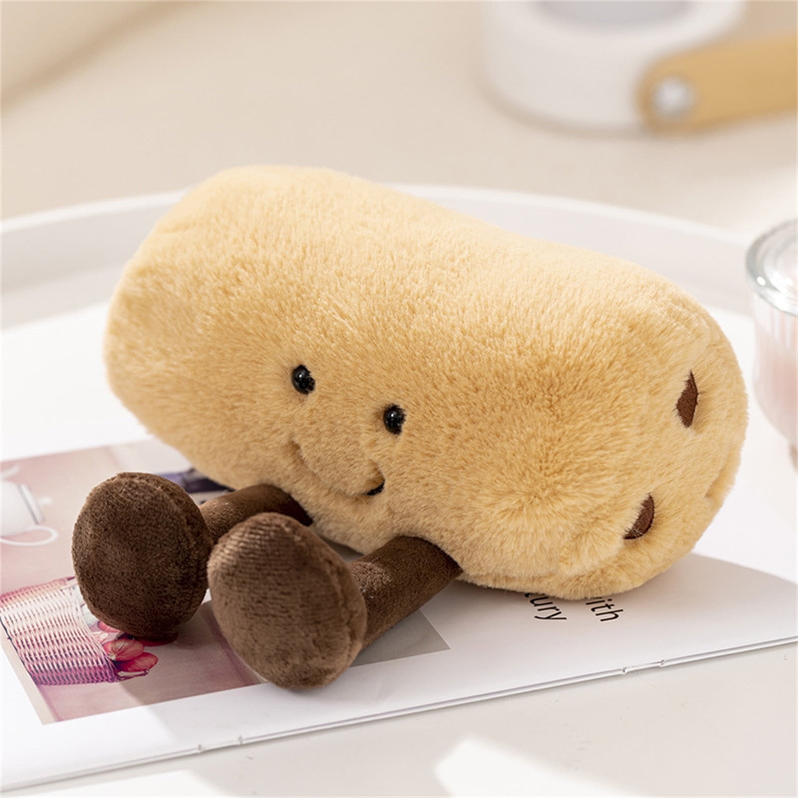 Jellycat Amuseables Bread Stuffed Toy Small 6 Inches Pastry Plush