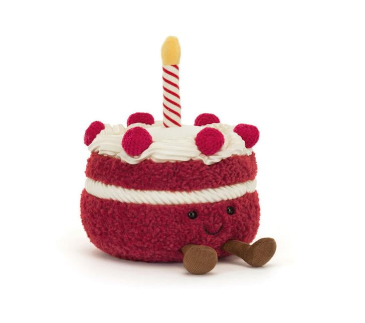 Jellycat Amuseables Cheri Cake Stuffed Food Plush Toy Soft Cute Plush ...