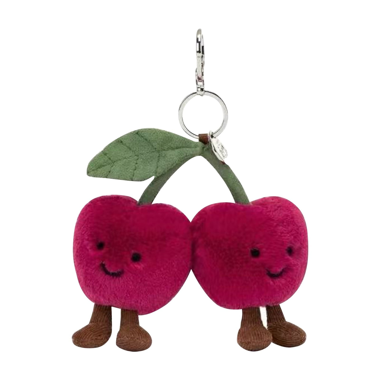 Jellycat Amuseables Cherries Bag Charm Birthday Stuffed Animal – 12 ...