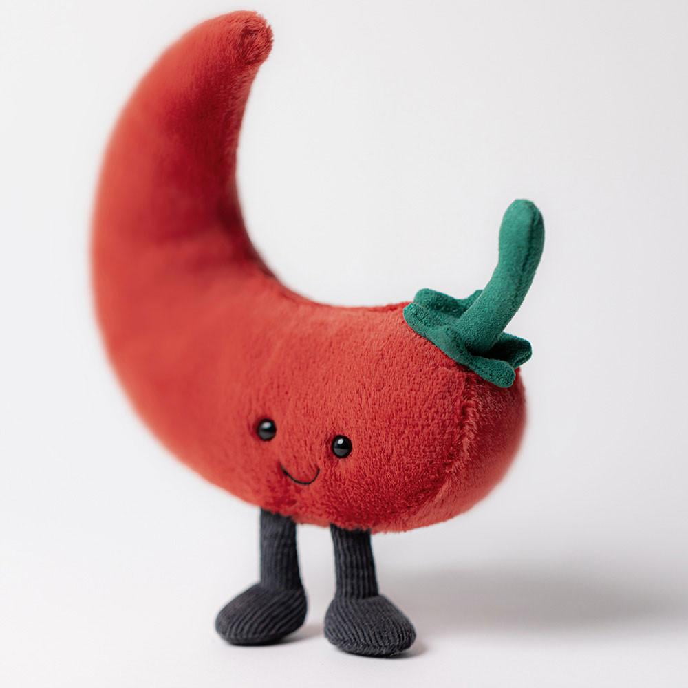 Jellycat Amuseables Chilli Pepper - Food Drink Series, Soft Plush Toy ...