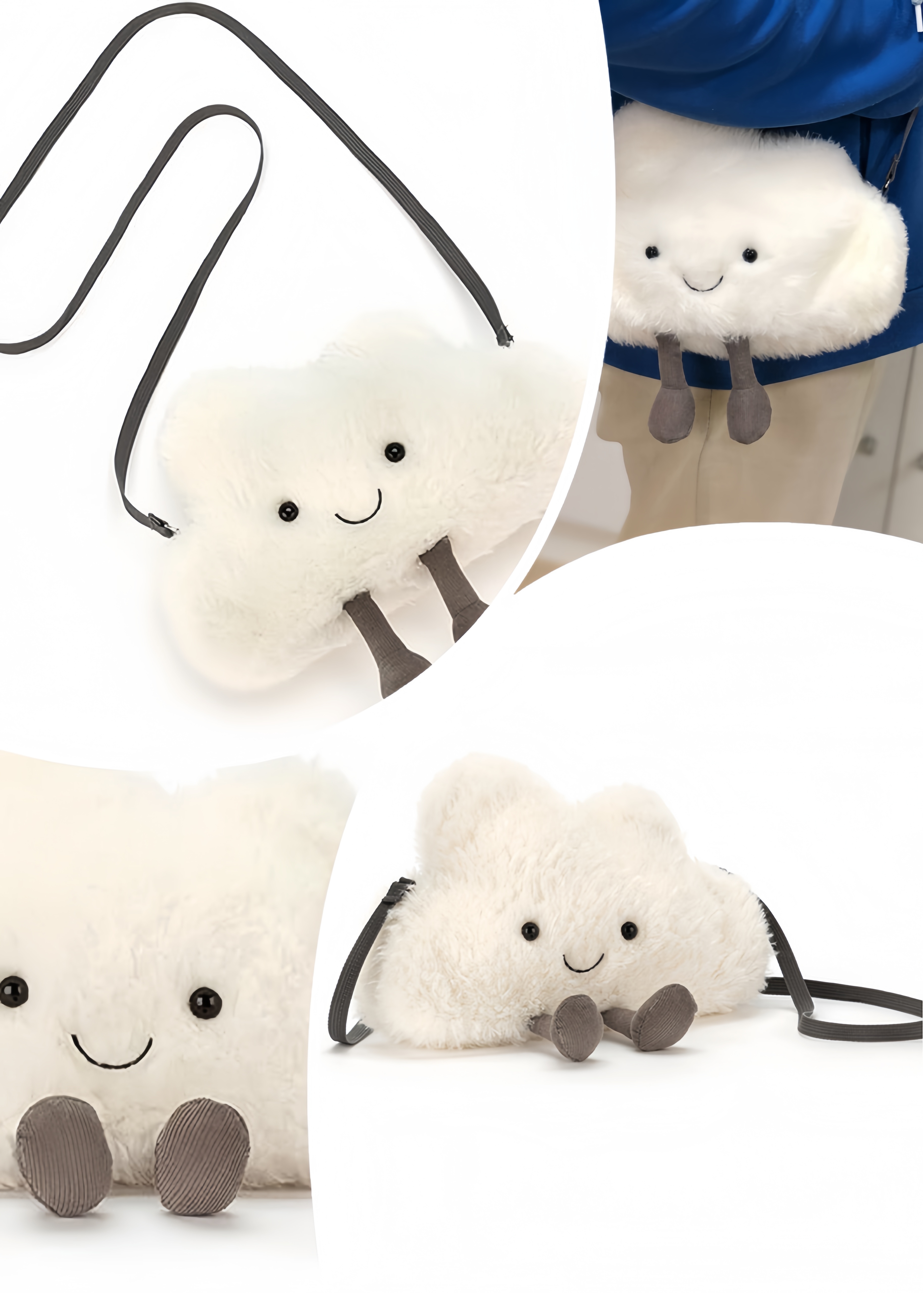 Jellycat Amuseables Cloud Stuffed Toy, | Cloud Plush | Fun Gift Idea ...