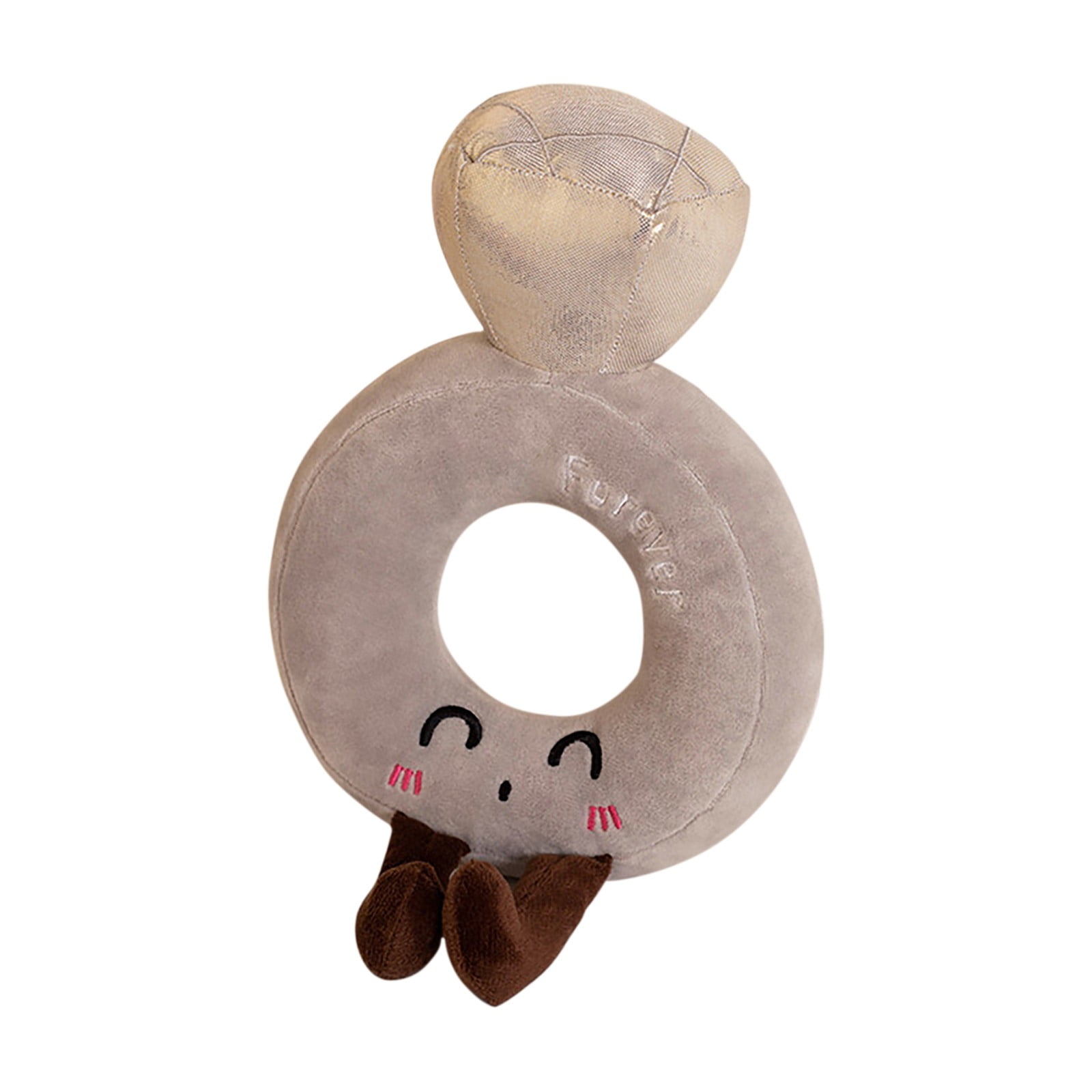 Jellycat Amuseables Diamond Ring Stuffed Toy, 8.7 INCH Funny Diamond ...