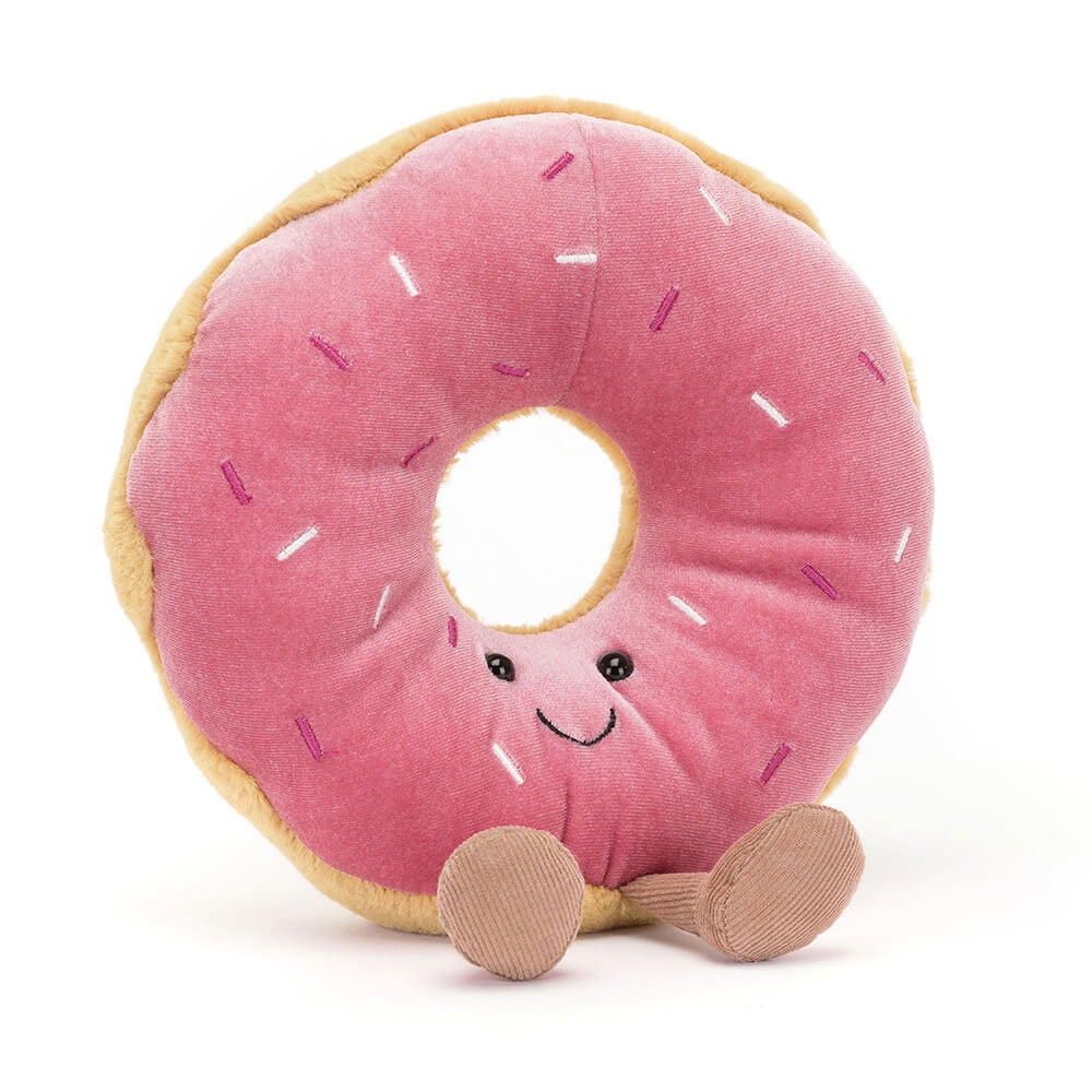 Jellycat Amuseables Doughnut Plush - Ultra-Soft Stress Relief Squishy ...