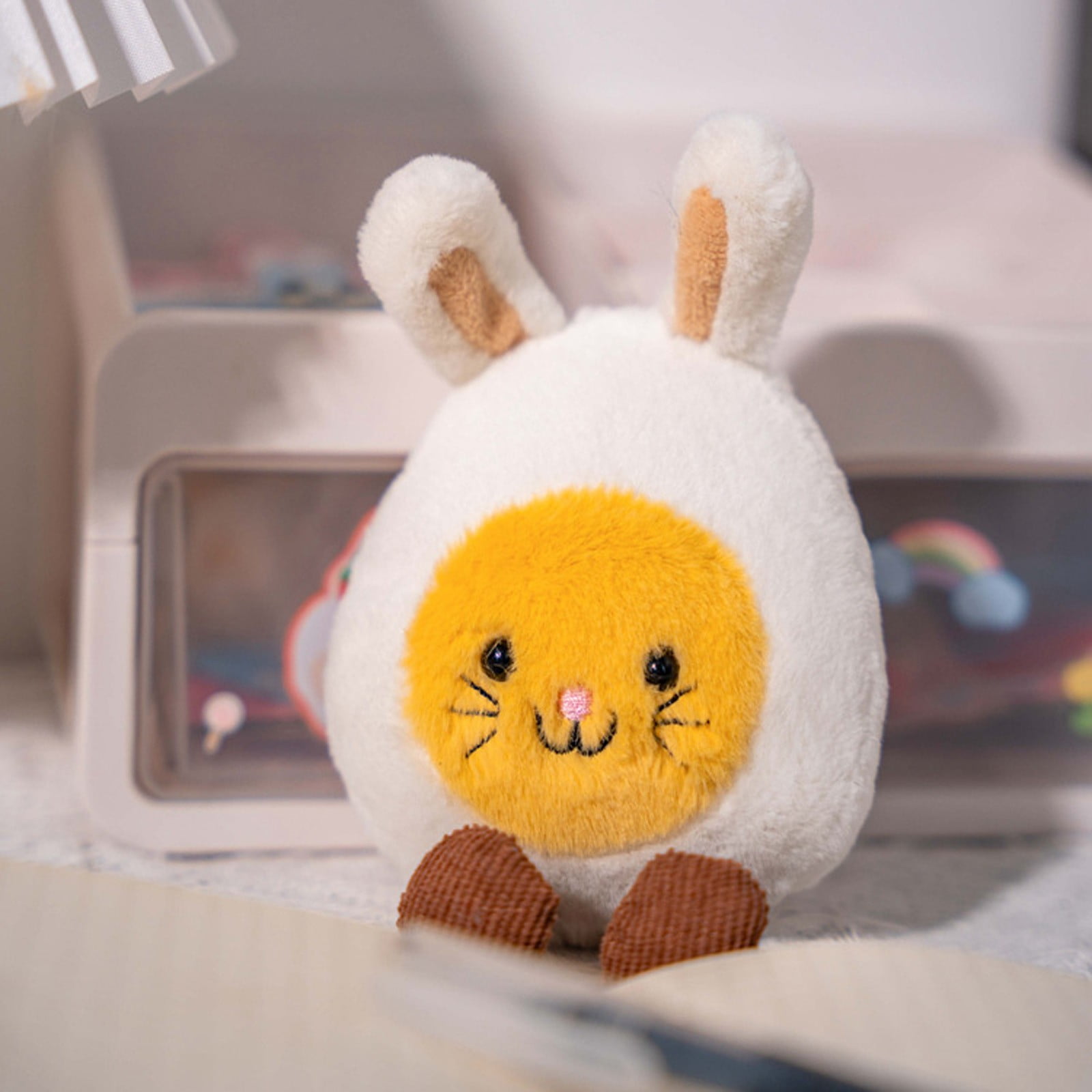 Jellycat Amuseables Egg Stuffed Toy, 7 inch Jellycat Egg Stuffed ...