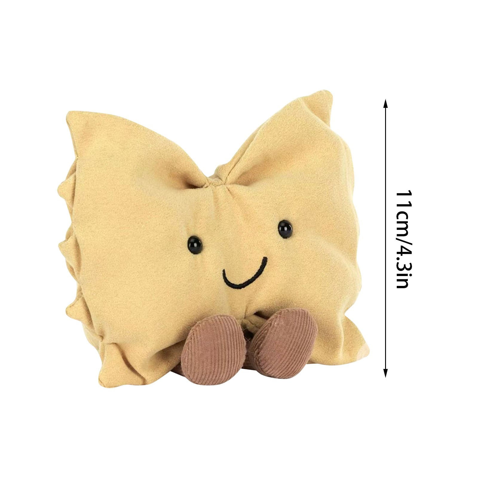 Jellycat Amuseables Farfalle Plush Doll Collectible Stuffed Animal 4.3 ...