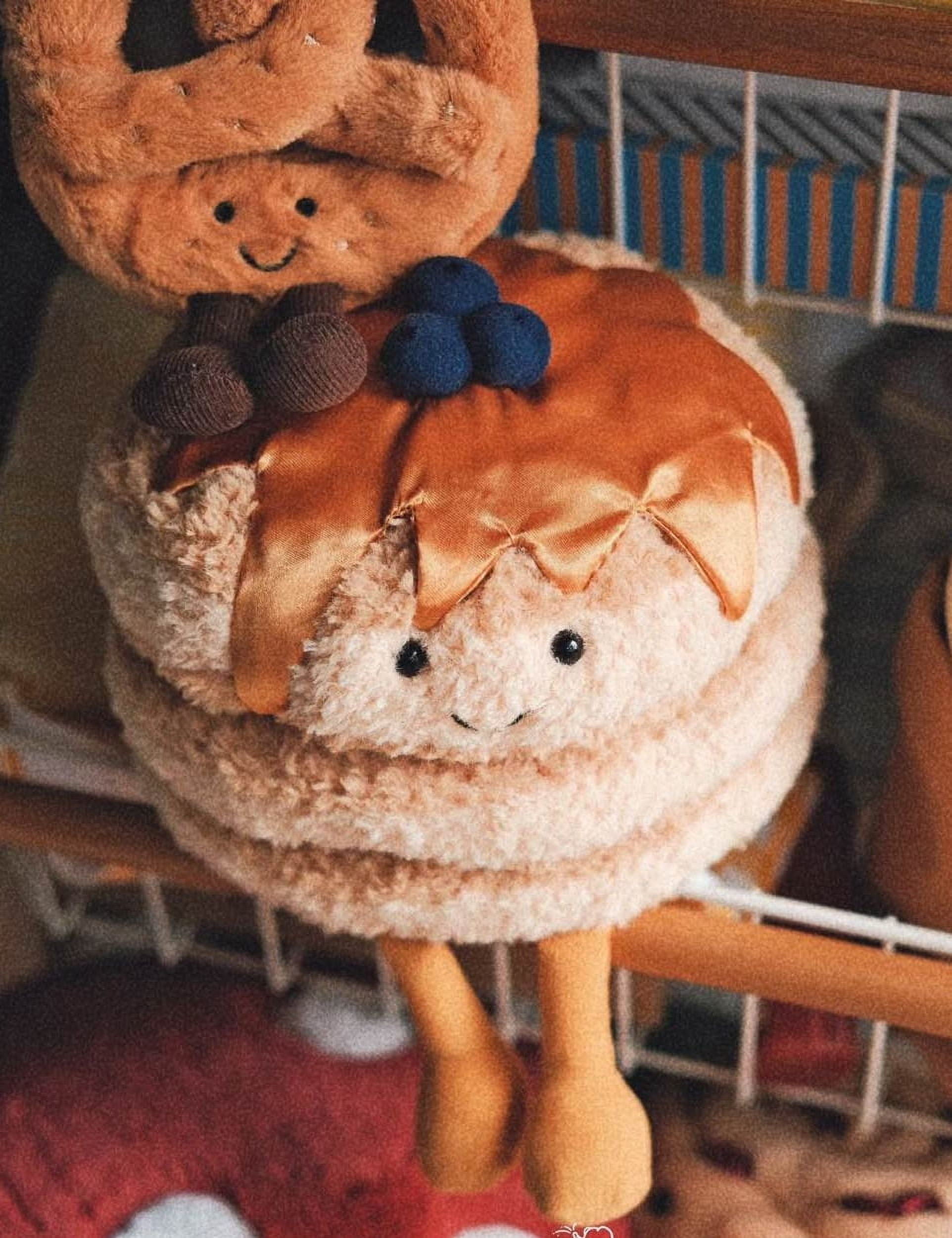 Jellycat Amuseables Fran Pancakes 6" Plush Toy, Cute Stuffed Food ...