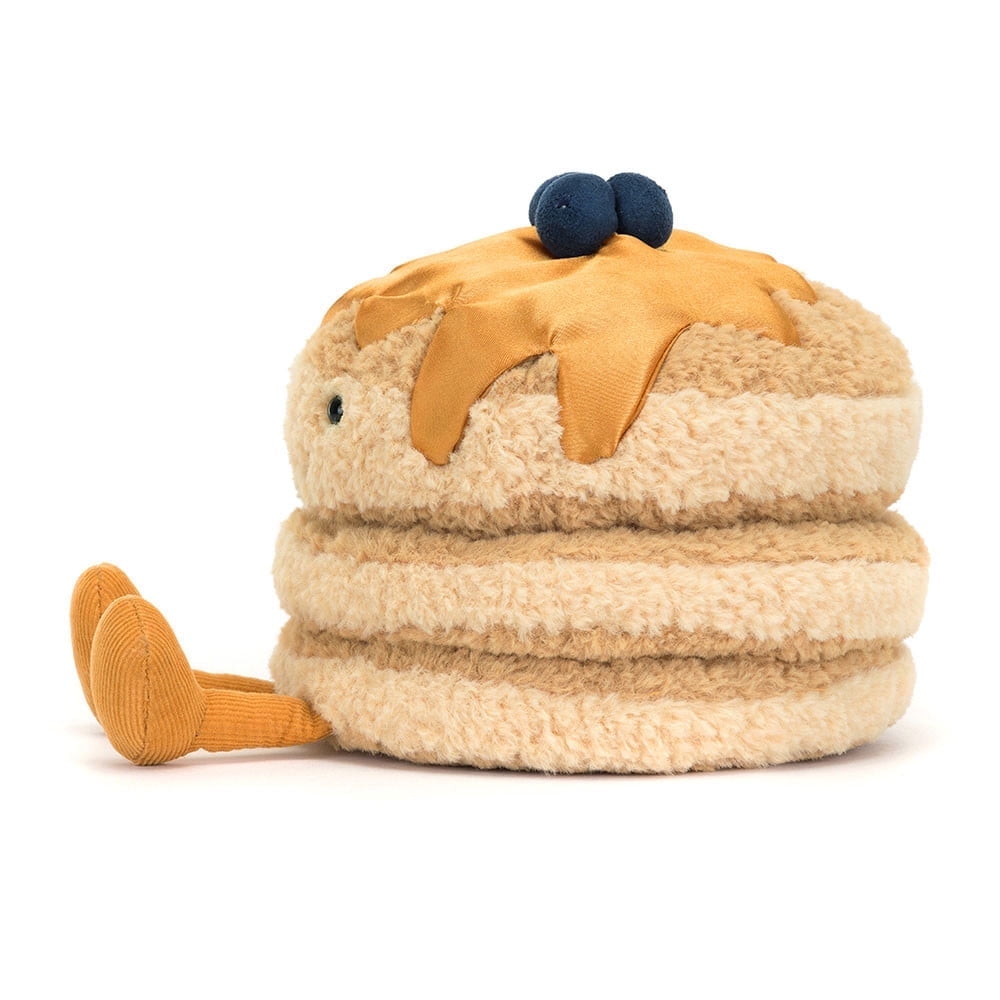 Amuseables Fran Pancakes Plush Toy (Brown, 5.91in): Deliciously Cute ...