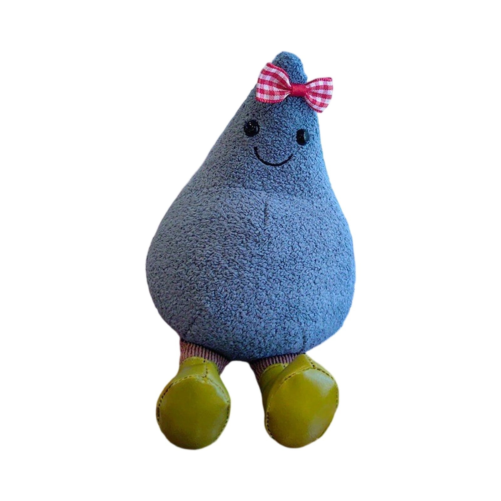 Jellycat Amuseables Happy Raindrop Small Water Drop Plush Toy Cute Bow ...