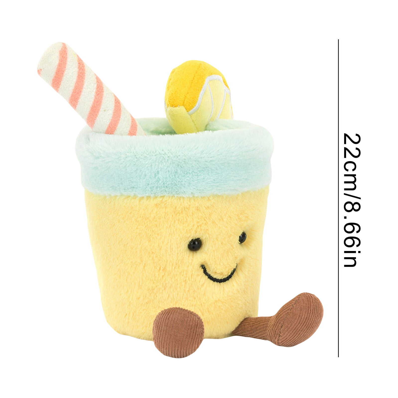Jellycat Amuseables Lemonade Plush Doll Super Soft & Huggable Stuffed ...