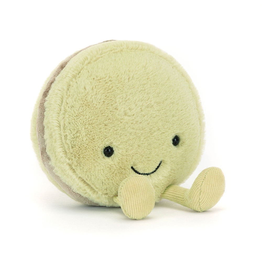 Jellycat Amuseables Max Macaron Stuffed Animals Plush Toy - Green, 3 ...