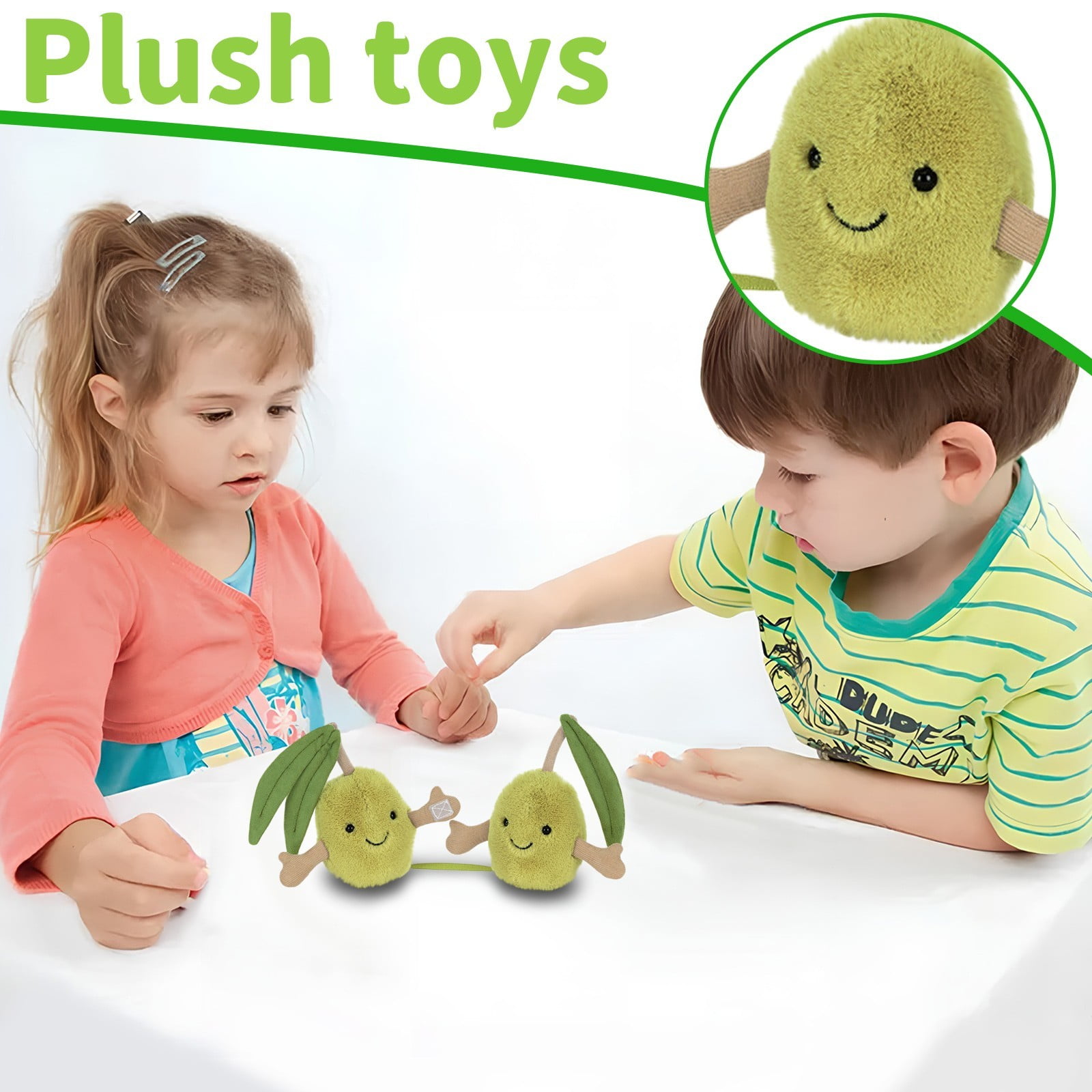 Jellycat Amuseables Pair of Olives - Soft Plush, Perfect for Kids 3.94 ...