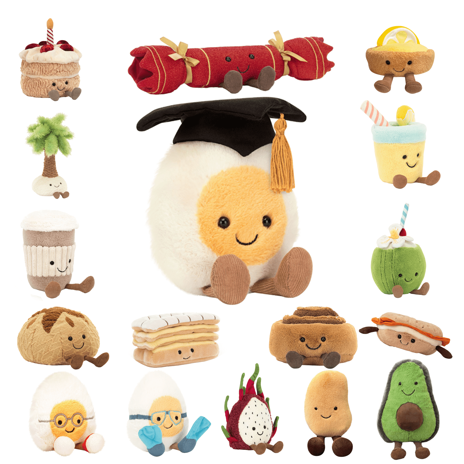 Jellycat Amuseables Pammie Palm Tree 8.66" Stuffed Animals & Plush Toys ...
