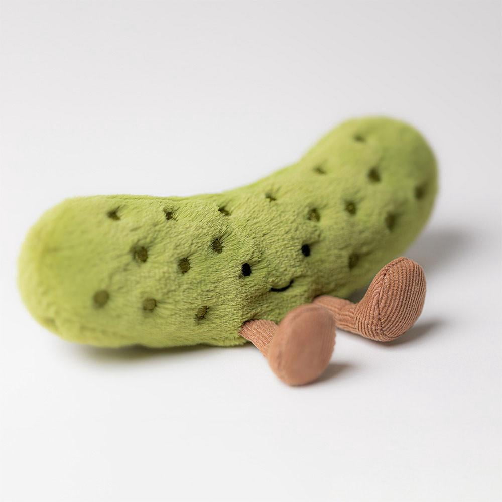 Jellycat Amuseables Pickle Plush Toy, Cute Stuffed Animal for Kids ...