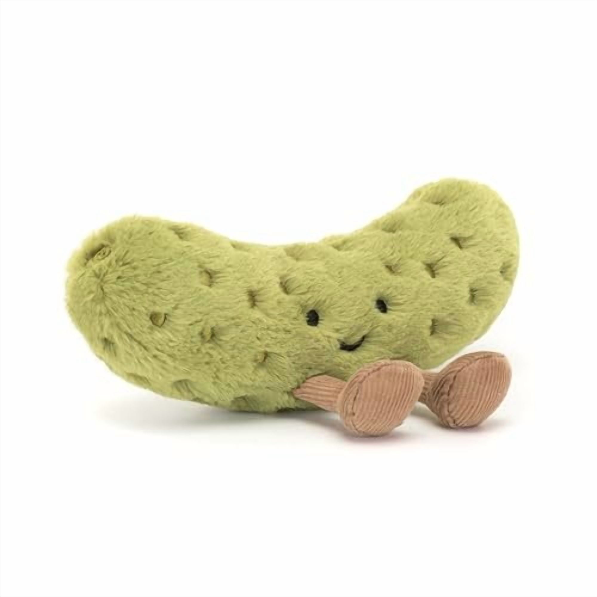 Jellycat Amuseables Pickle Stuffed Toy, 6 inches - Vegetable Plush ...