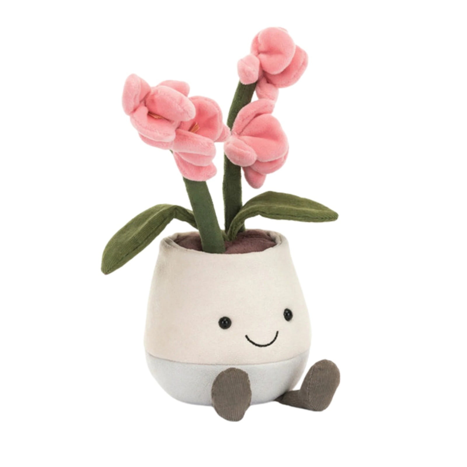 Jellycat Amuseables Pink Orchid Stuffed Plant New with Tag - Walmart.com