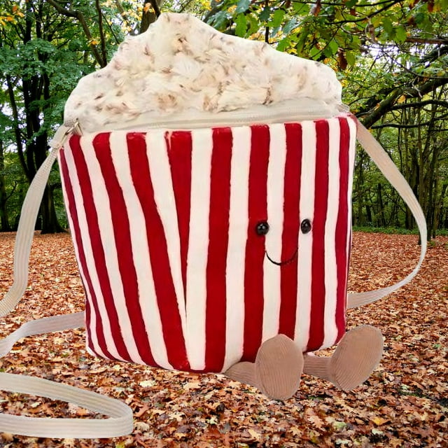 Jellycat Amuseables Popcorn Bag Totes Bag Stuffed Toy - Cute And Toy ...