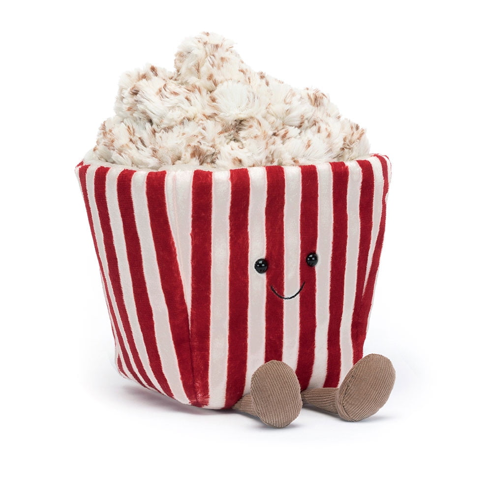 Jellycat Amuseables Popcorn - Food & Drink Series, Corn Stuffed Animal ...