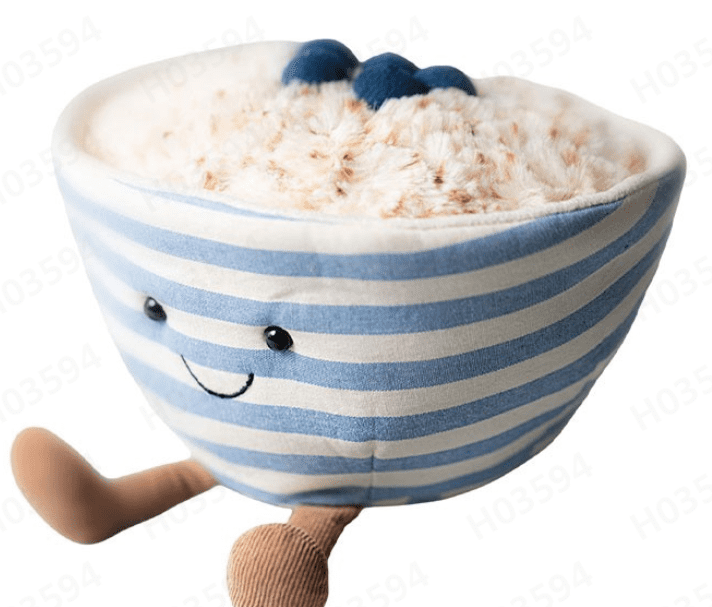 Jellycat Amuseables Popcorn Stuffed Toy, Small 6.5 inches | Blue ...