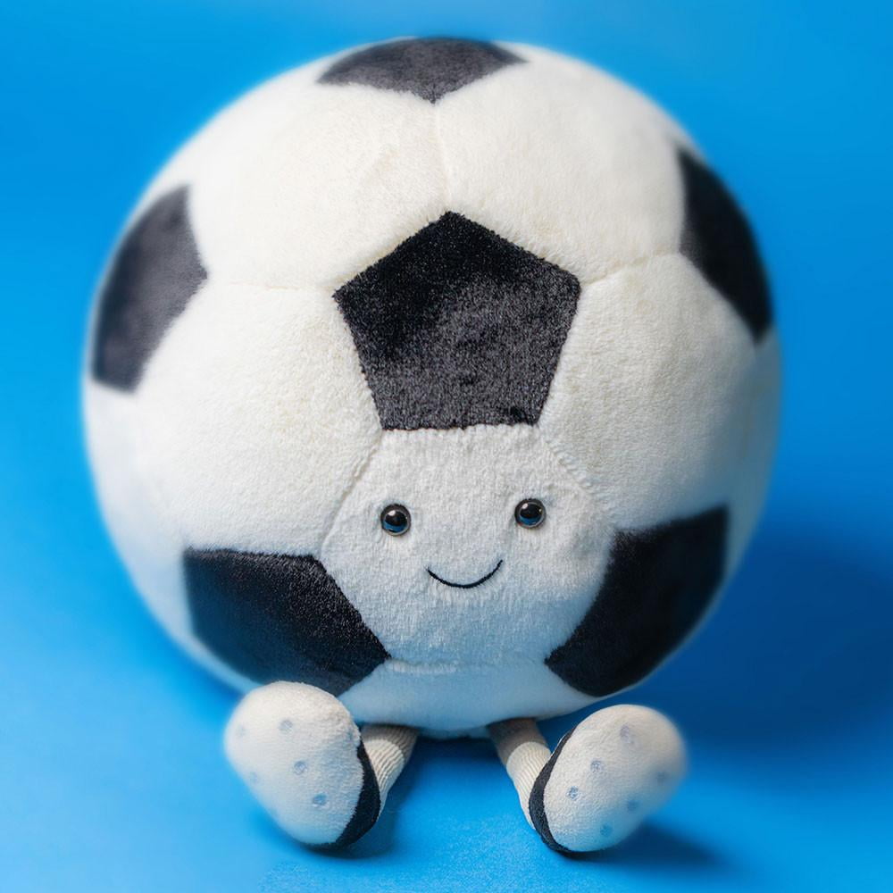 Jellycat Amuseables Sports Football Plush Toy, Soft Stuffed Animal ...