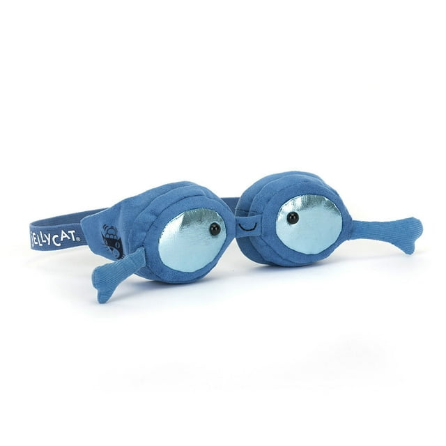 Jellycat Amuseables Sports Swimming Goggles Plush - Cute Pool Accessory ...