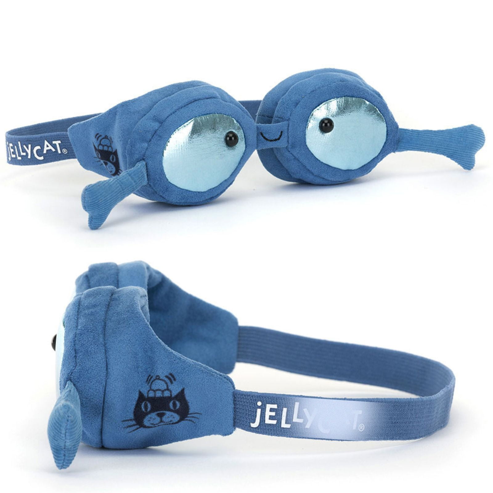 Jellycat Amuseables Sports Swimming Goggles Cute Animal Plush Toy ...