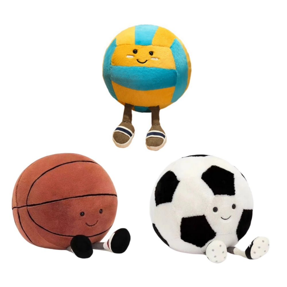 Jellycat Amuseables Sports Volleyball Stuffed Balls Toy Plush Doll Toy ...