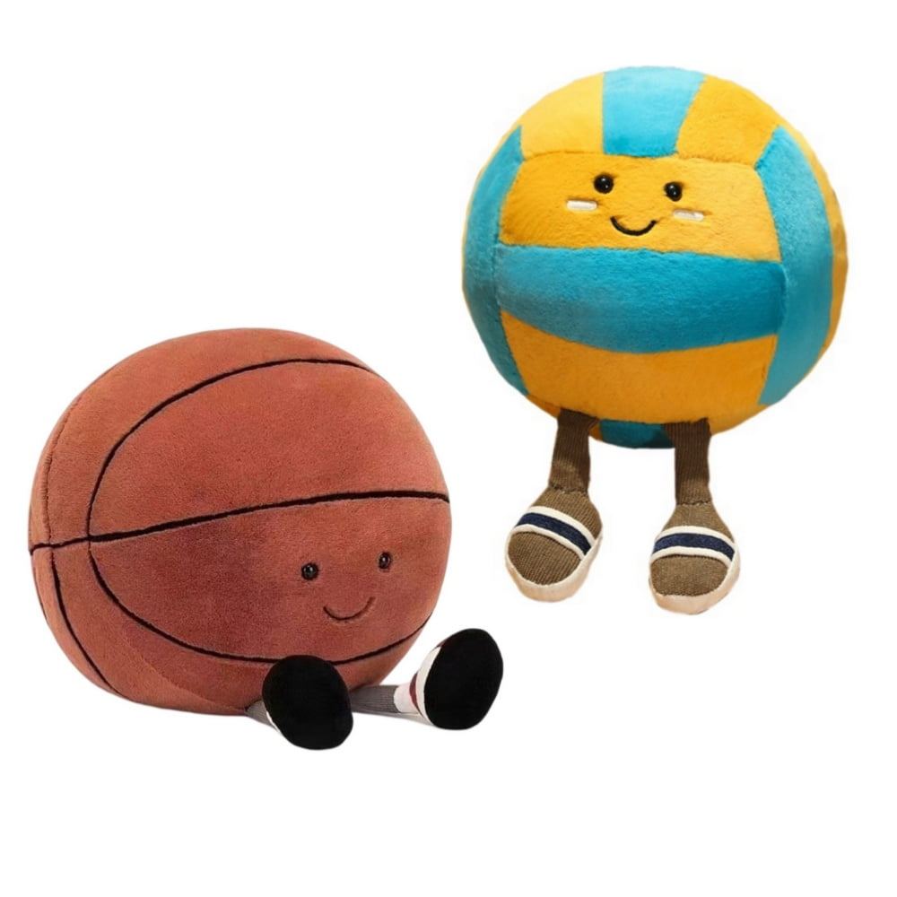 Jellycat Amuseables Sports Volleyball Stuffed Balls Toy Plush Doll Toy ...