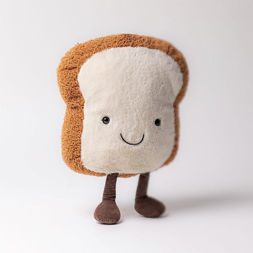 Jellycat Amuseables Toast Plush Toy, Soft Stuffed Animal Bread Slice ...