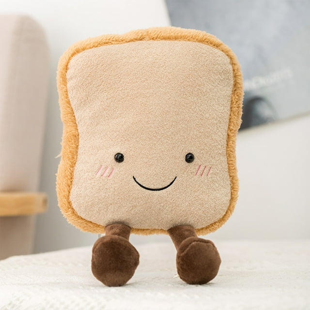 Jellycat Amuseables Toast Stuffed Toy Food Plush Doll Interactive Plush ...