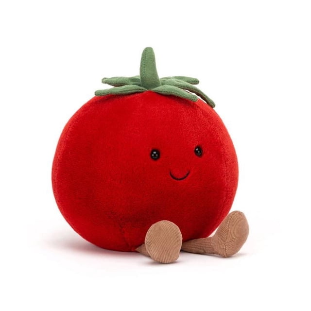 Jellycat Amuseables Tomato Stuffed Animals Plush Toy Tomato Soft Toy ...