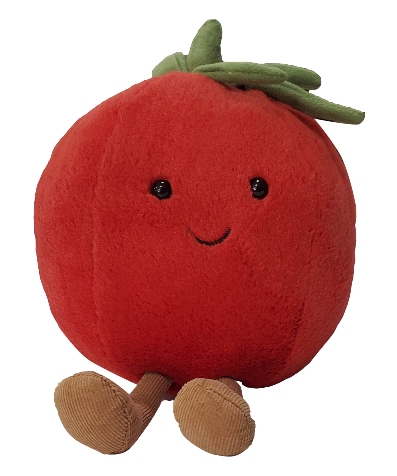 Jellycat Amuseables Tomato Stuffed Toy, 7.5 inches | Vegetable Plush ...