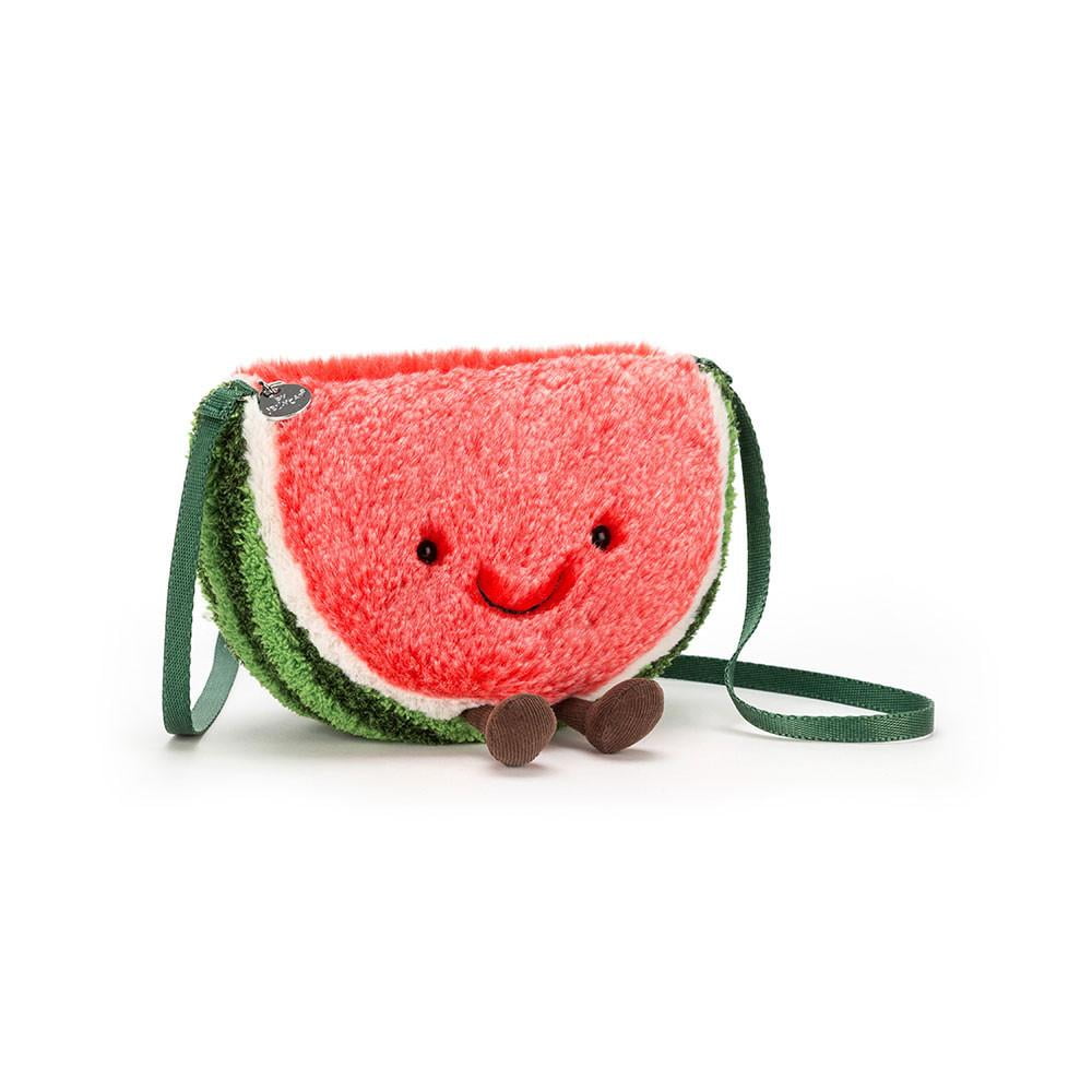 Jellycat Amuseables Watermelon Bag - Kids Fruit Crossbody Purse, Sale ...