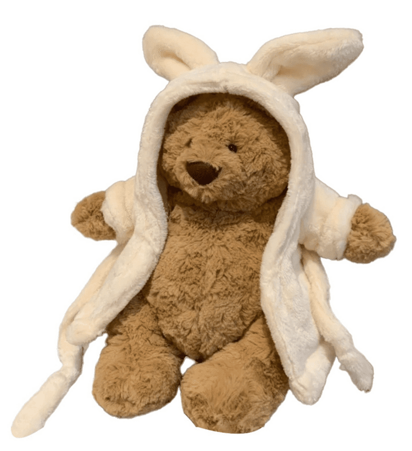 Jellycat Bartholomew Bathrobe Bear Soft Plush Toy, 26cm Jellycats ...