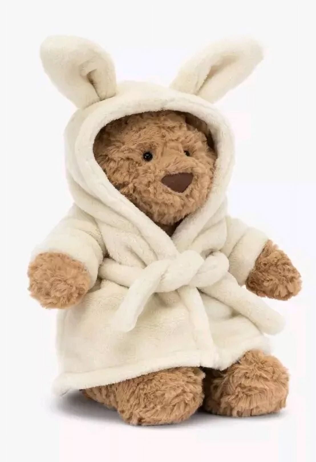 Jellycat Bartholomew Bathrobe Bear Soft Toy 26Cm New With Tags Jelly ...