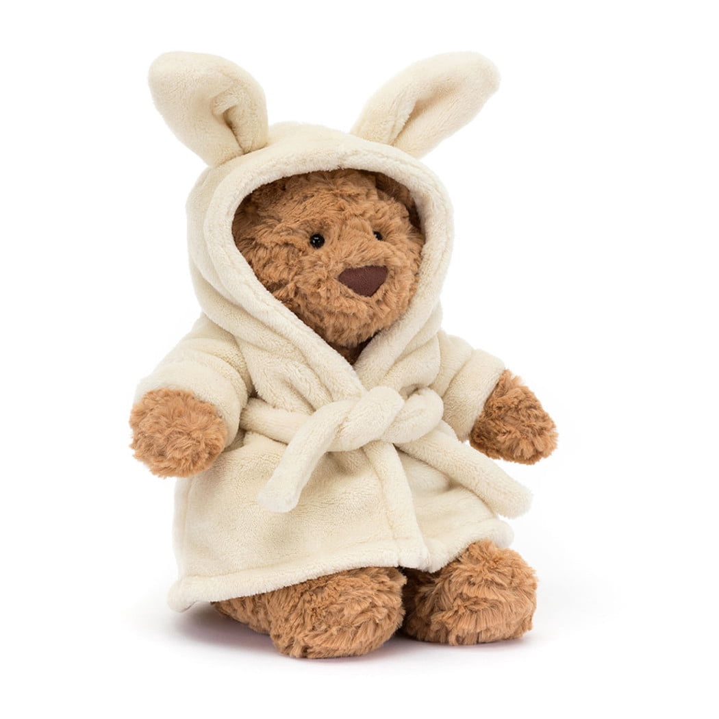 Jellycat Bartholomew Bear Bathrobe Outfit - Super Soft Plush Toy, Best ...