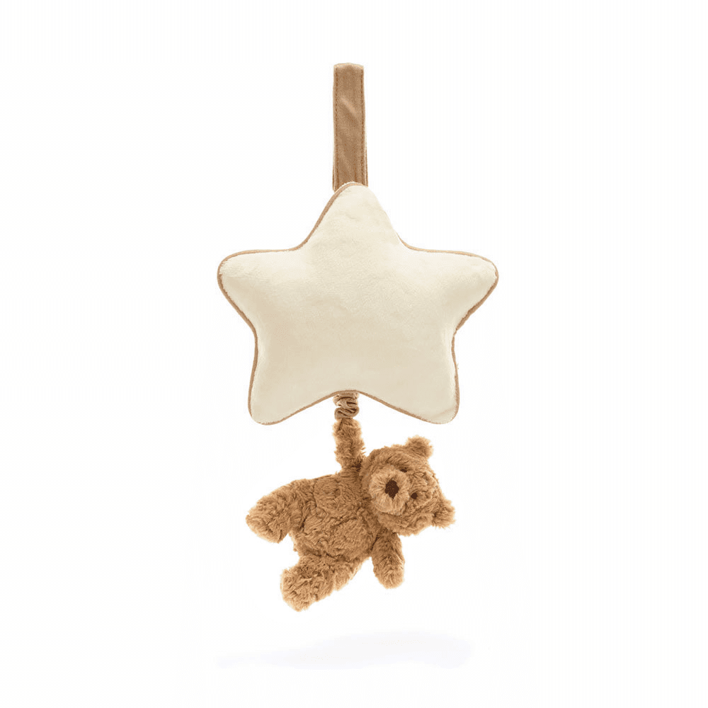 Jellycat - Bartholomew Bear Musical Pull Soft & Huggable Classic ...
