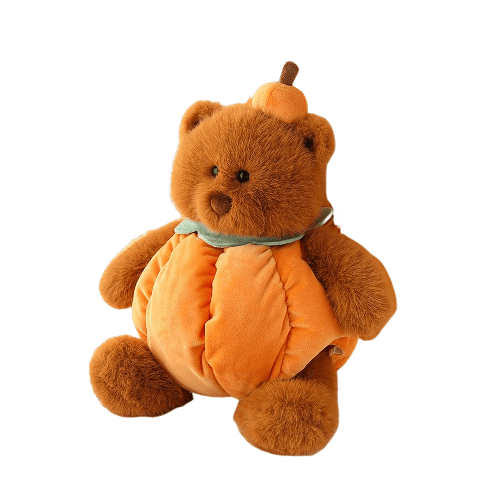 Jellycat Bartholomew Bear Pumpkin Plush Cute Baby Soothes Doll Sitting ...
