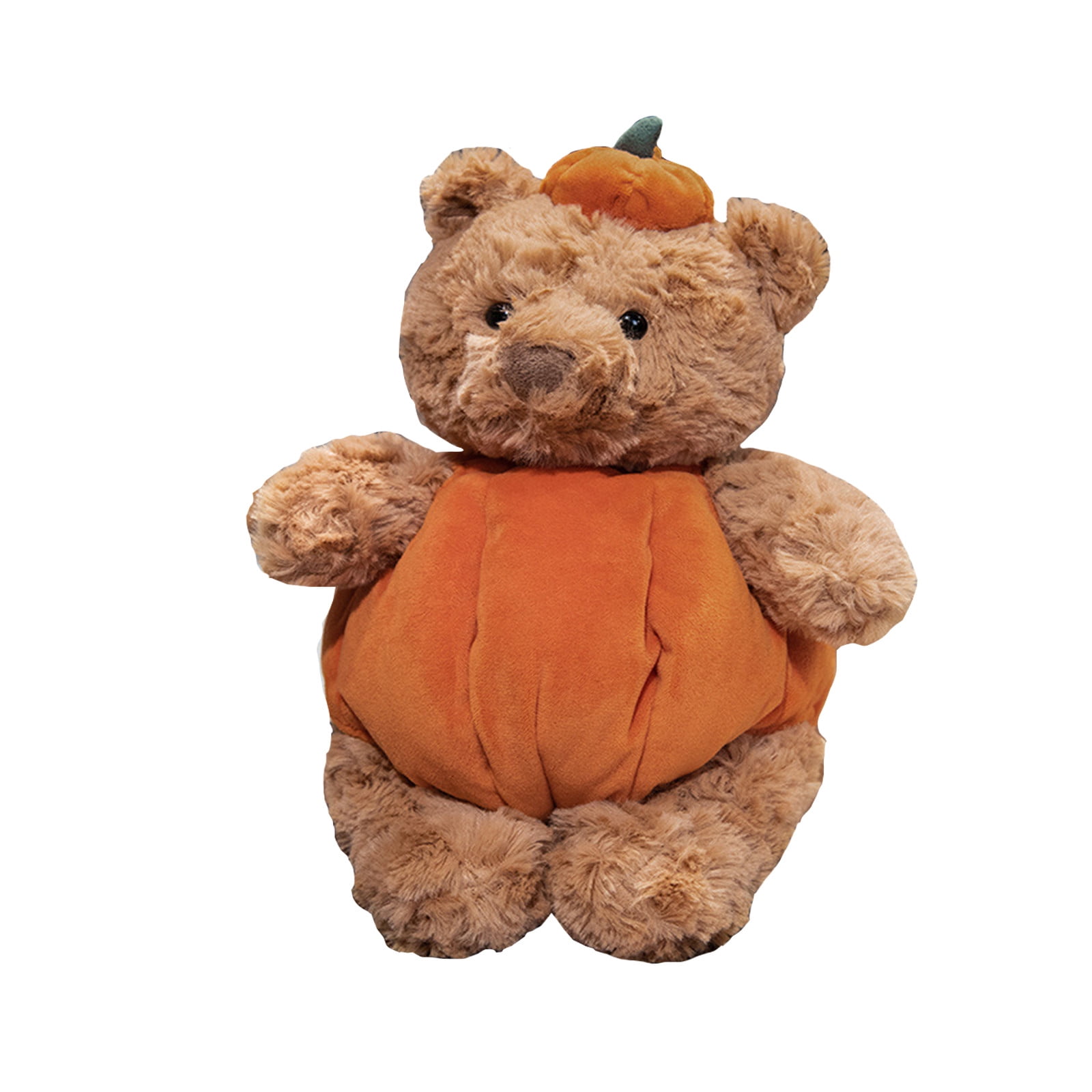 Jellycat Bartholomew Bear Pumpkin Soft Cuddly Realistic Bear Plush Toy ...
