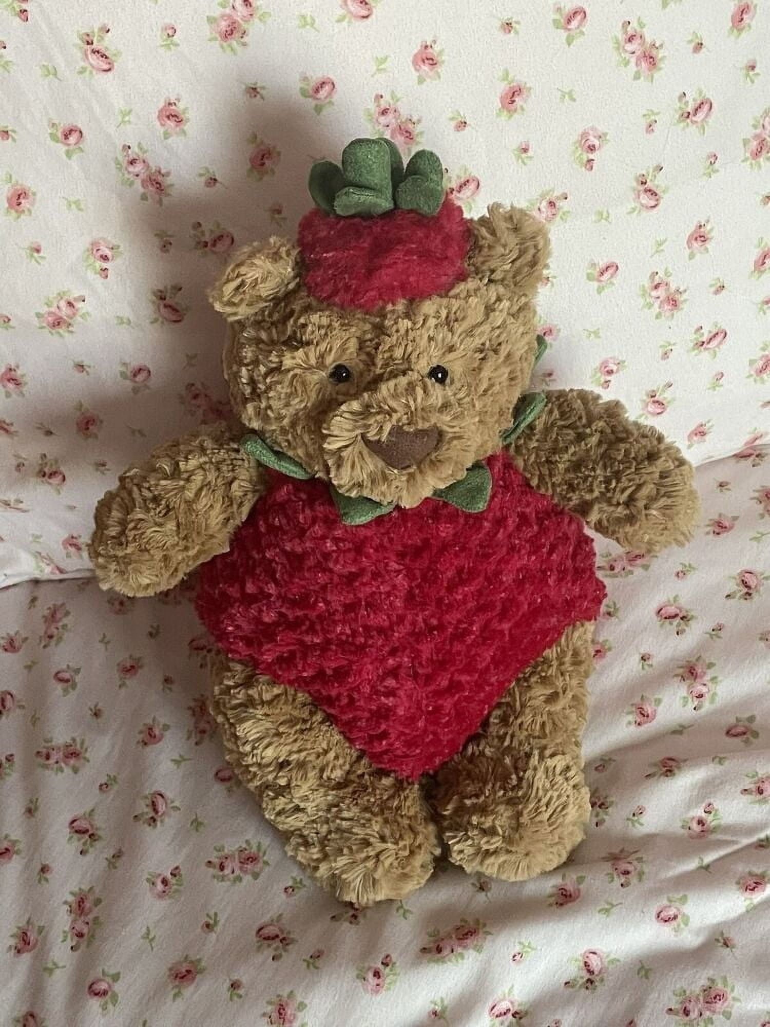 Jellycat Bartholomew Bear Strawberry - Walmart.com