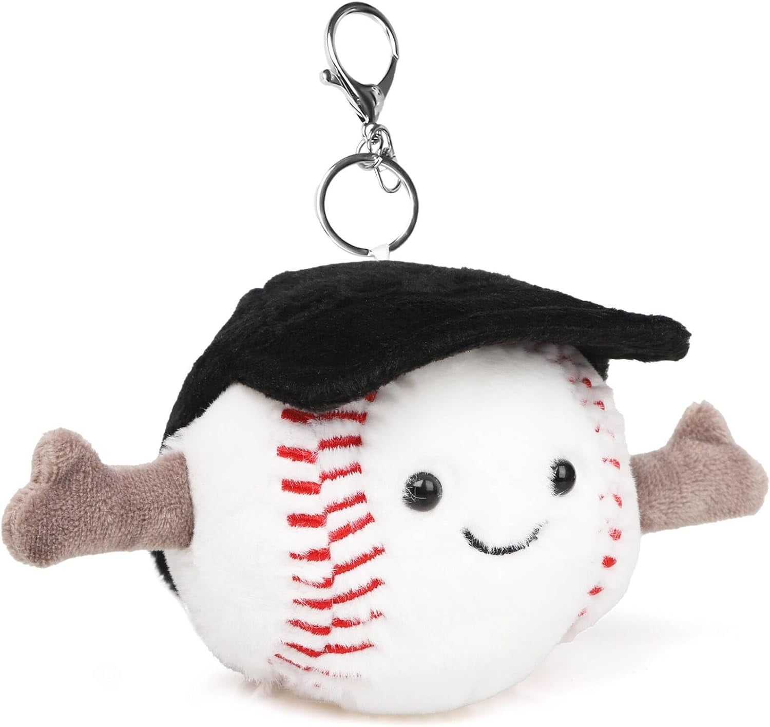 Jellycat Baseball Keychain, Jellycat Volleyball Plush Keychain ...